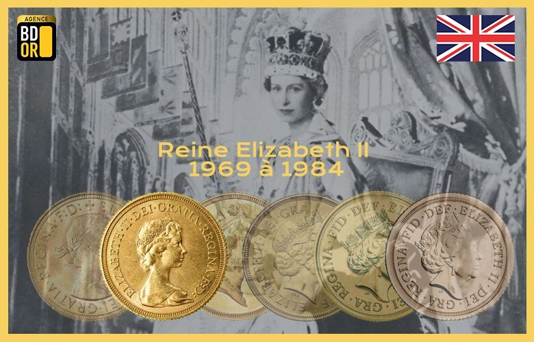 Souverain Or Reine Elizabeth II : De 1969 à 1984 - BDOR