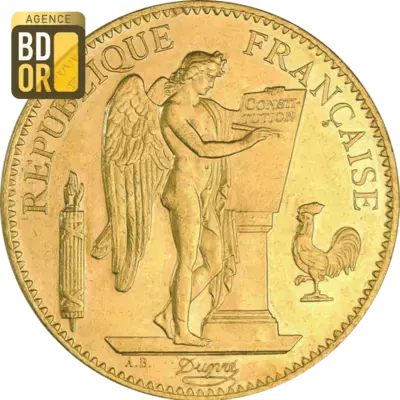 Piece 100 Franc Or