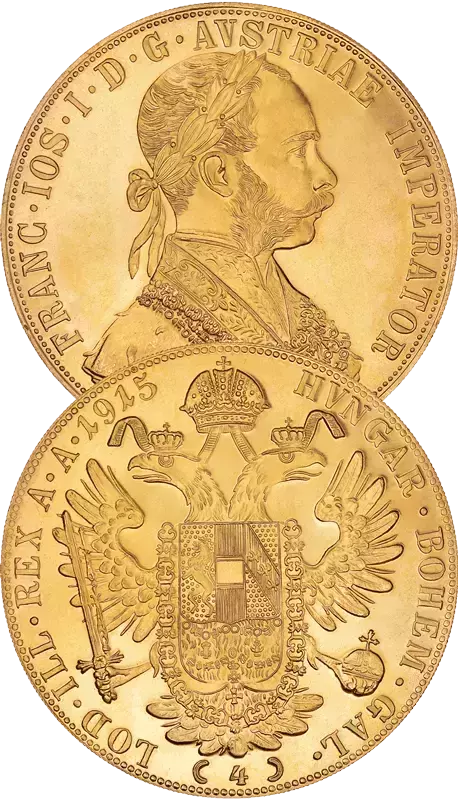 4 Ducats - Achat Pièce Or Rare Semi Numismatique - BDOR