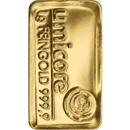 Lingotin Or 1 Gramme Mini Lingot - Cours Prix Lingot 1g - Bdor