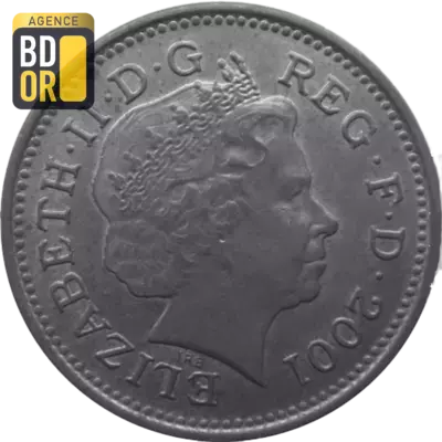 Pièce One Penny - Pièce Argent - BDOR