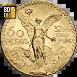Pièce Or 50 Pesos Or - Cours Prix Pièces d'Or - Agence BDOR